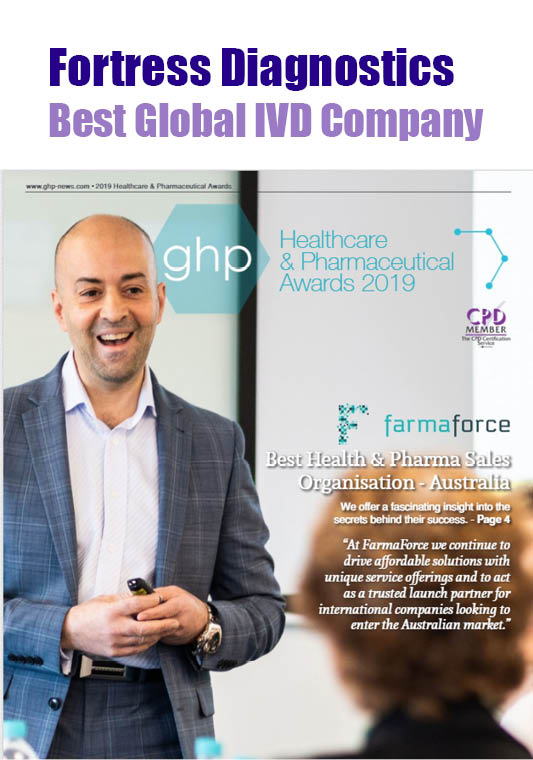 Fortress Diagnostics wins Best Global IVD Manufactur...